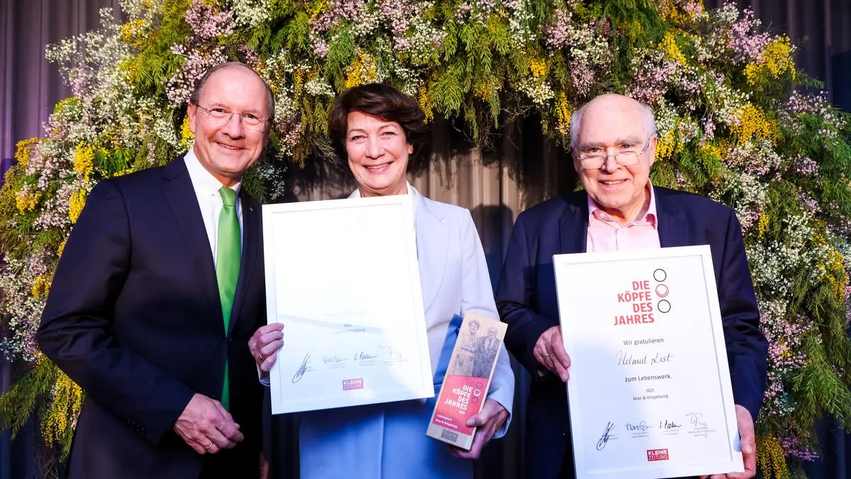 Köpfe des Jahres/Lebenswerk: Kathryn und Helmut List: Sie machen Graz zu einer anderen ...